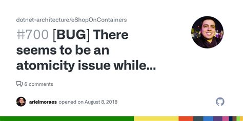 Bug There Seems To Be An Atomicity Issue While Rising Domain Events In Orderingapi · Issue