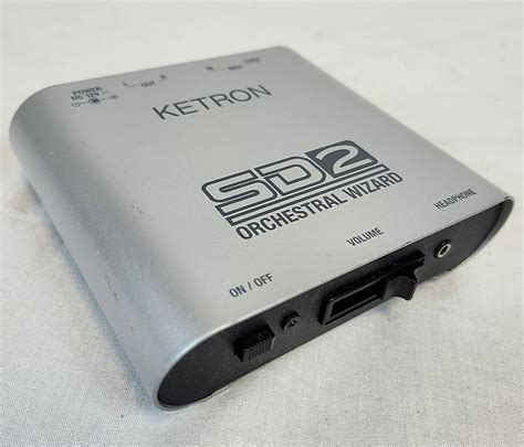 Ketron Sd2 Orchestral Wizard Sound Module Midi In Out Reverb