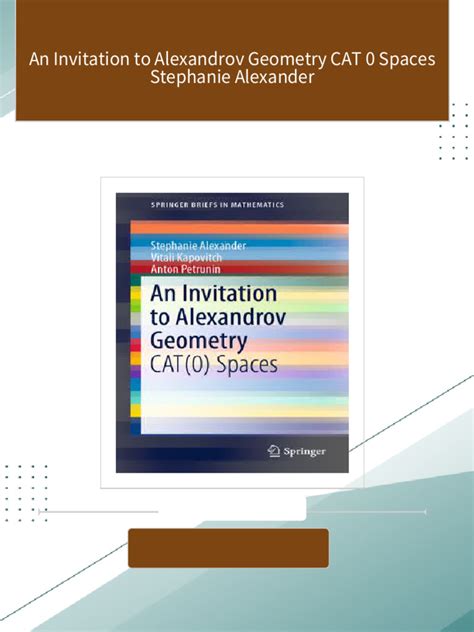 pdf an invitation to alexandrov geometry cat 0 spaces stephanie