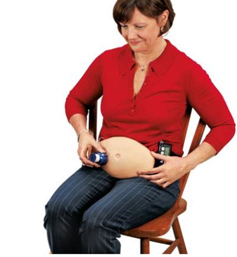 1013056 Diabetic Injection Belly