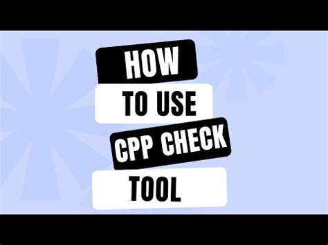 Cppcheck How To Use The Tool CPPCHECK For Doing Static Analysis Of C C Codes YouTube