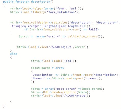Probleme De Base De Donnée Codeigniter Par Loicgatti Page 1