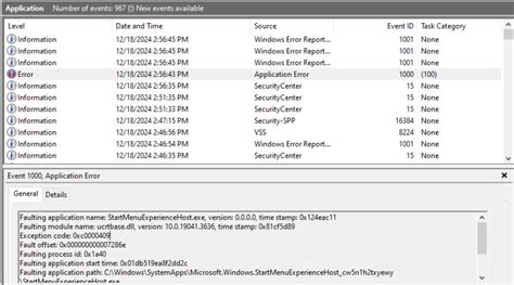 Startmenuexperiencehostexe Is Getting Crashed After October Patch