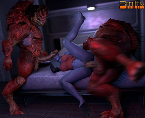 Rule 34 3d 3d Artwork Alien Alien Girl Asari Big Breasts Big Penis