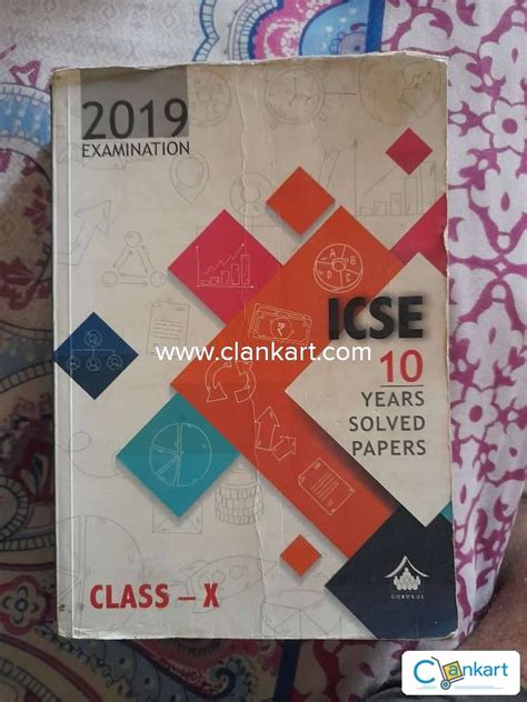 Buy 10 Years Solved Papers Icse Class 10 For 2019 Examination Book In Fair Condition At