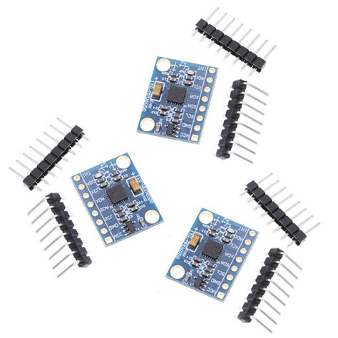 Buy Helonge GY MPU Module Pcs MPU Board Axis Accelerometer Gyroscope Module