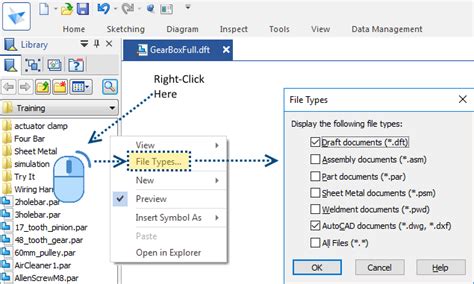 Right Click Commands In Solid Edge Part 3 Draft Solid Edge