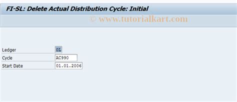 GA N SAP Tcode Delete FI SL Actual Distribution GA N SAP Tcode Delete FI SL Actual Distribution