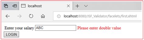 Jsf Validatedoublerange Java4coding