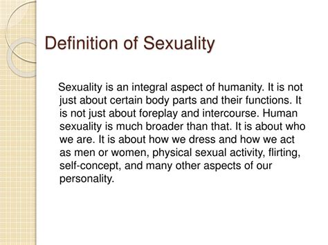Ppt Human Sexuality Powerpoint Presentation Free Download Id 1389737