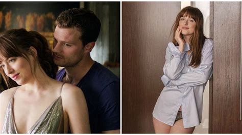 Dakota Johnson Had Thongs Superglued To Body In Fifty Shades Freed Allure