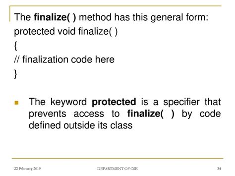 java 22 february 2019 department of cse ppt download