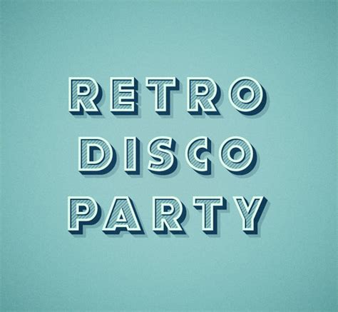 How To Create A Retro Text Effect In Adobe Illustrator Vector Cove