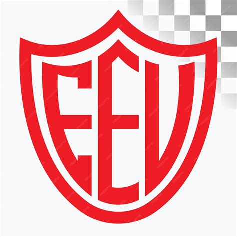 Premium Vector Eev Letter Logo Design