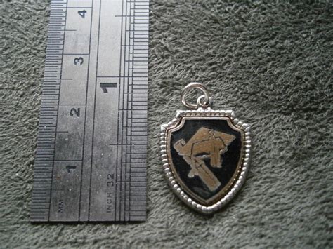 Elco Graduation Cap And Scroll Shield Vintage Sterling Gem