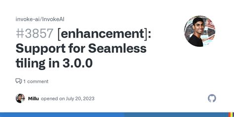 Enhancement Support For Seamless Tiling In 300 · Issue 3857