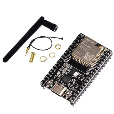 Esp32 Devkitc 32u Usb C 24ghz Antenna Zaitronics