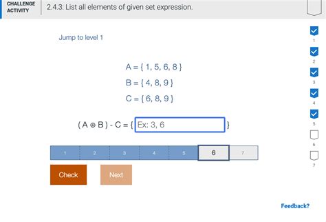 Solved CHALLENGE ACTIVITY List All Elements Of Given Chegg