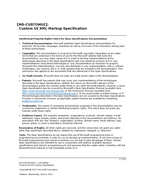 ms customui pdf xml xml schema