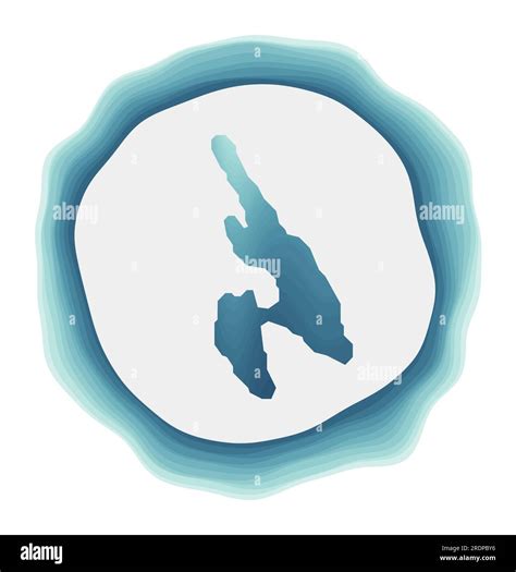 Ko Phi Phi Logo Badge Of The Island Layered Circular Sign Around