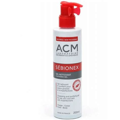 Acm Sebionex Gel Nettoyant 200ml