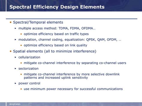 PPT Adaptive Antenna Tutorial Spectral Efficiency And Spatial Processing PowerPoint