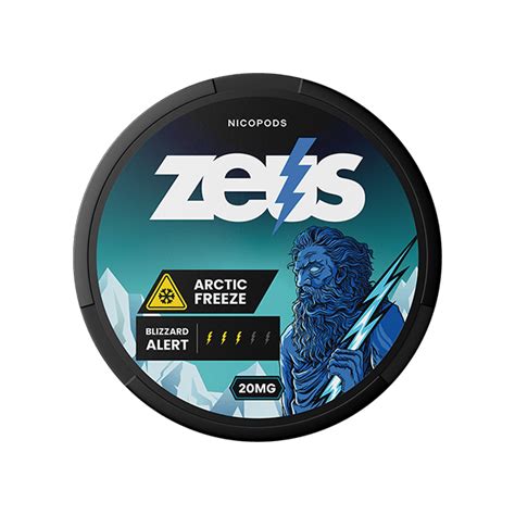 Zeus Arctic Freeze 10mg Ð Crisp Icy Mint Snuscrew