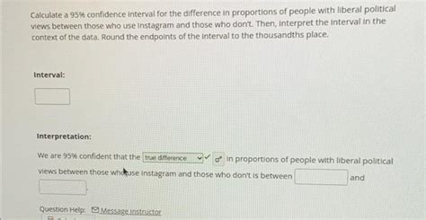Calculate A 95 Confidence Interval For The