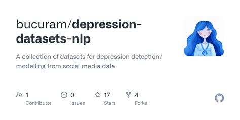 github bucuram depression datasets nlp a collection of datasets for
