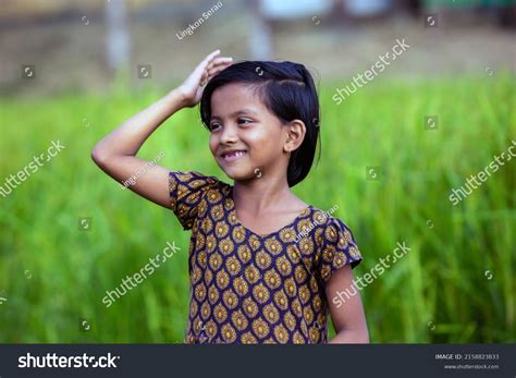 Short Hair Girl Paddy Field Royalty Free Images Stock Photos Pictures Shutterstock