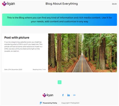 Building A Blog Flotiq Developer Documentation