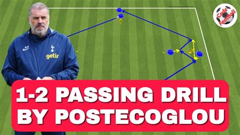 1 2 Passing Exercise By Ange Postecoglou Youtube