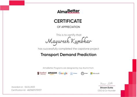 Mayuresh Kumbhar On Linkedin Almabetter Certification Almabetter