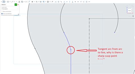 Tangent Arc Query Onshape
