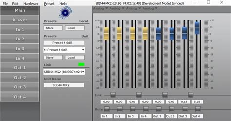 Dsp D Series Software Operation Sinbosen Audio Sound System