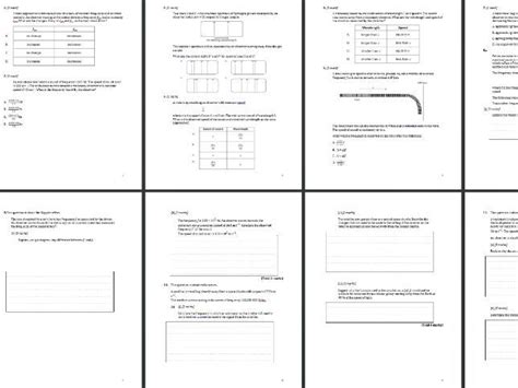 IB DP Physics Question Book C 5 Doppler Effect HL First Exams 2025 Teaching Resources