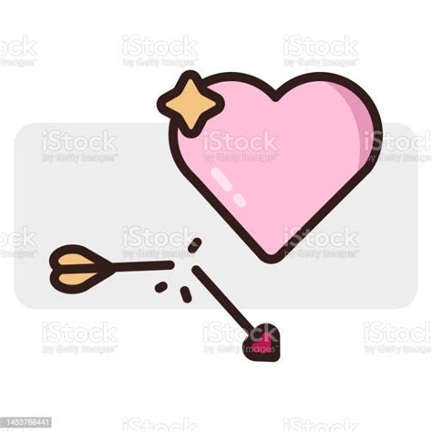 만화 심장 부러진 화살입니다 포스터 배너 디자인 벡터 그림입니다 스톡 이미지 14에 대한 스톡 벡터 아트 및 기타 이미지 14 2월 건강한 생활방식 Istock