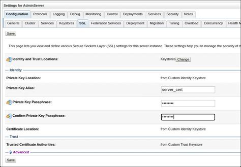 Configure SSL For Oracle Access Management C