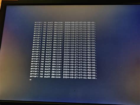 Tuxedo Os 2 Nvidia Not Booting From Usb Error No Such Device R