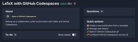 Collaborating On A Latex Document With Github Codespaces Calkit