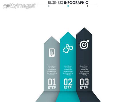 Business Data Process Chart Abstract Elements Of Graph Diagram With