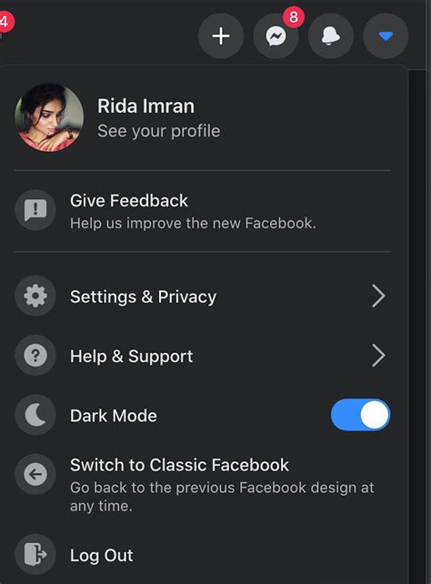 Facebook Dark Mode How To Enable It And Use The New Design