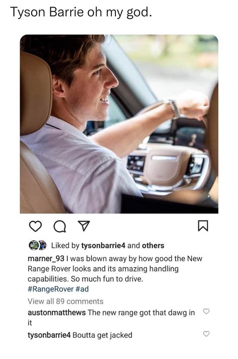 Tyson Barrie Not Holding Back R Hockey