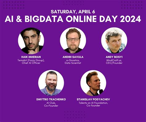 Ai And Bigdata Day On Linkedin 🔥 Ai And Bigdata Online Day 2024 Spring Will Take Place On April 6