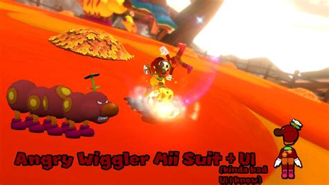 Angry Wiggler Mii Suit Mod For Mario Kart 8 Deluxe Mk8d Mods