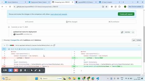 Master Git Based Sfdx Development For Salesforce Part 4 Specify Test