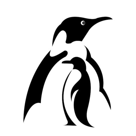 Pingüino Vector Premium