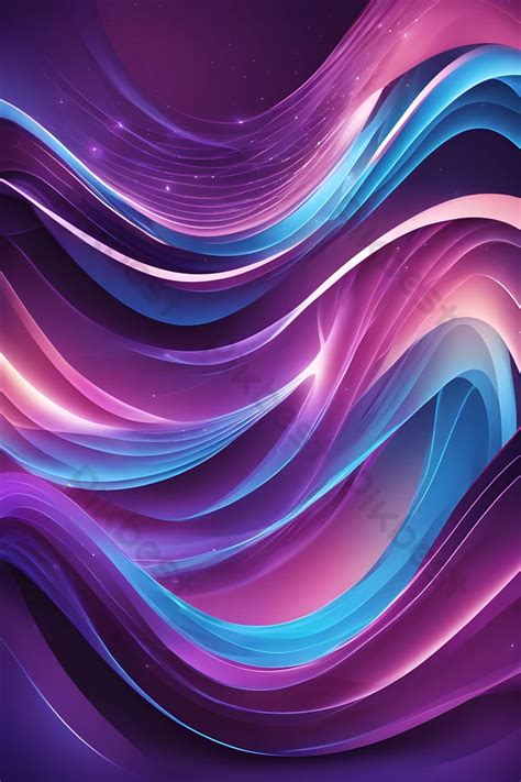 Light Blue And Purple Pattern