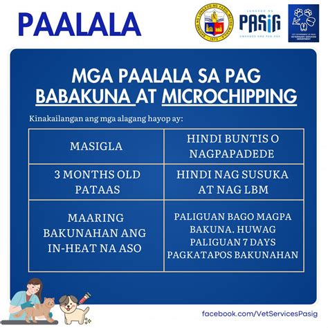 Veterinary Veterinary Services Department Of Pasig City