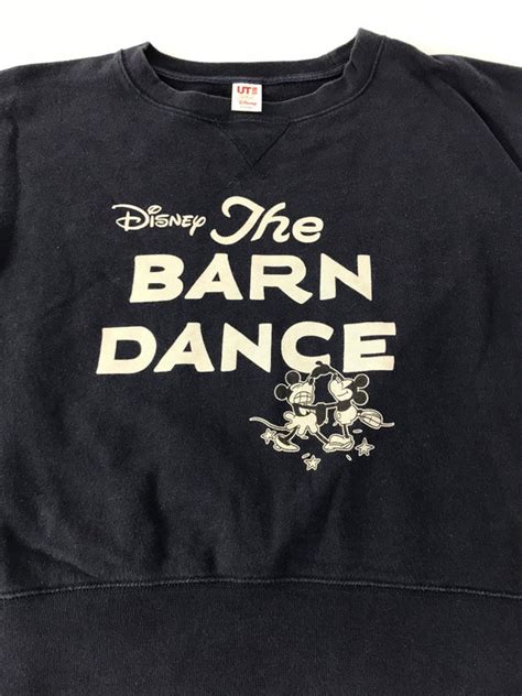 Vintage Style Disney Mickey Mouse Barn Dance Sweatshi Gem